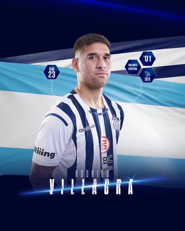 Rodrigo Villagra, nuevamente es de Selección - Club Atlético Talleres
