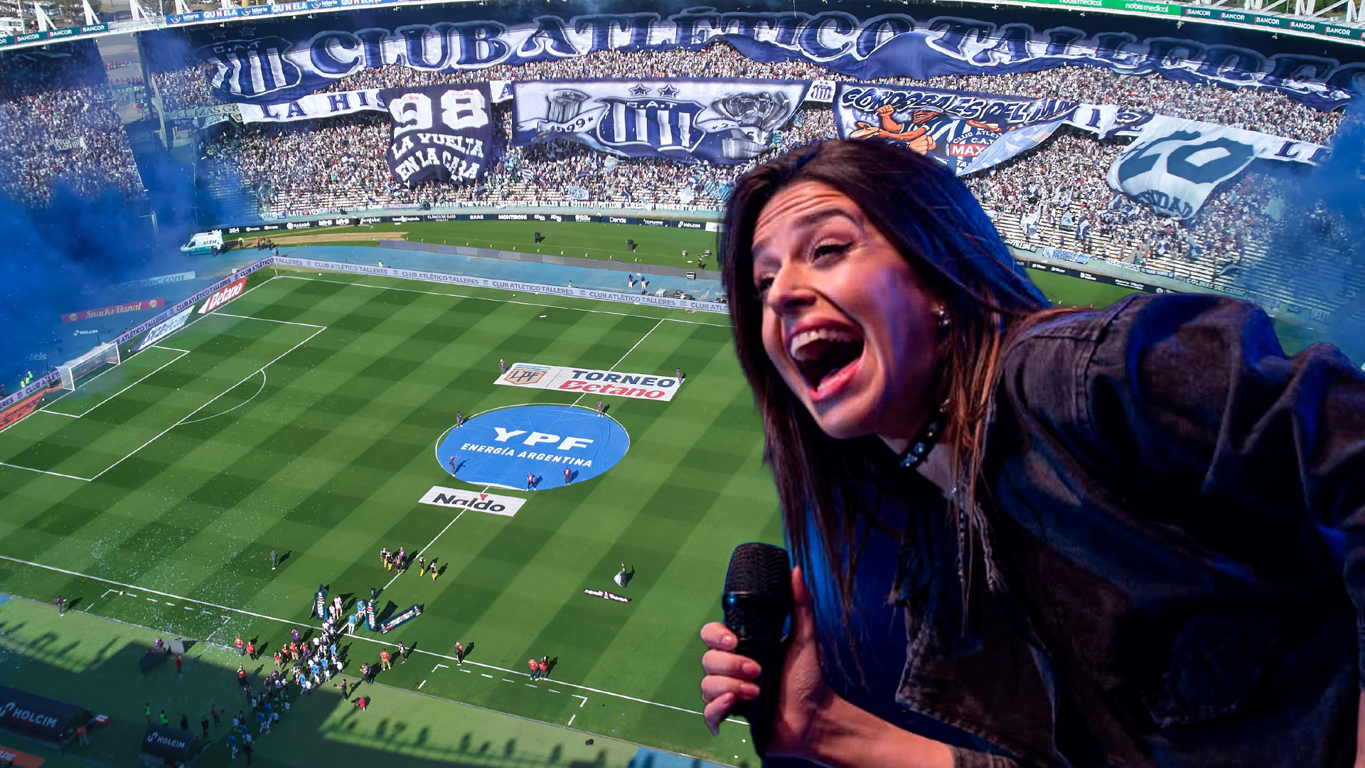 Euge Quevedo alentó a Talleres a más no poder en el Clásico Cordobés ...